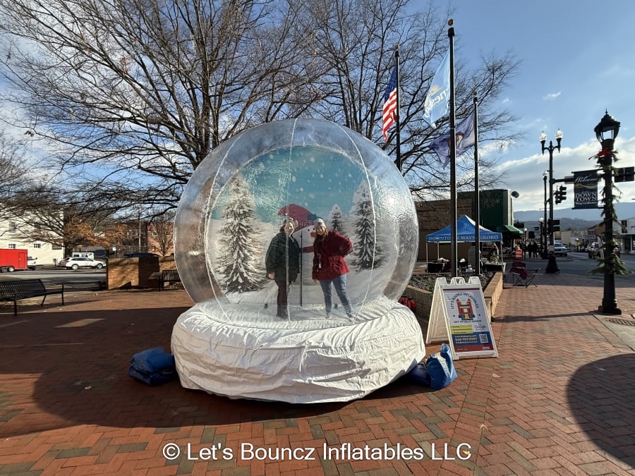 Giant Snow Globe - Rental in Harrisonburg, Rockingham County, Augusta ...